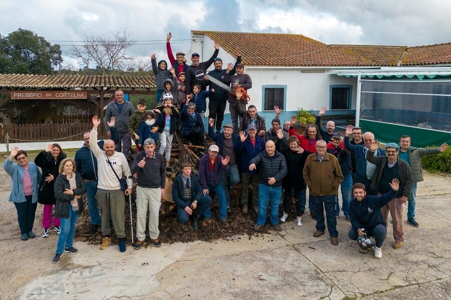 O acender do Madeiro de Natal na Serra do Caldeirão é tradição que vale ...