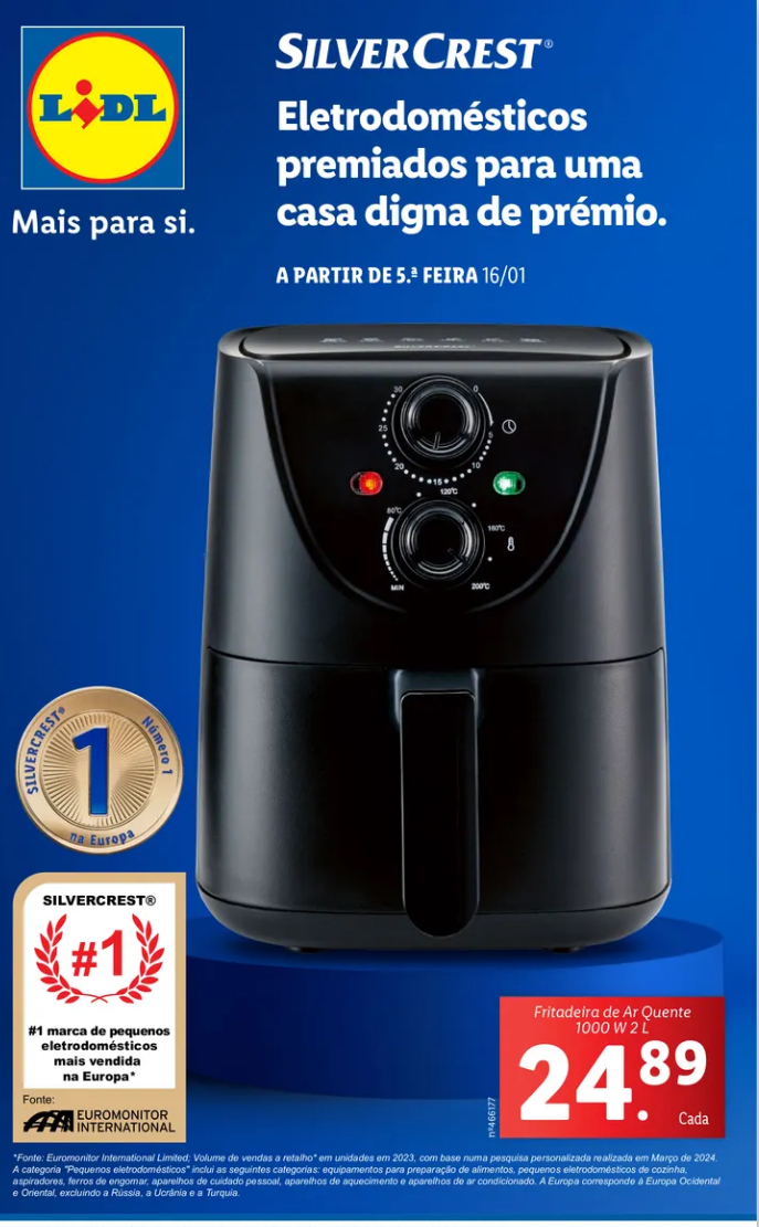 Esta Air Fryer do Lidl permite cozinhar com rapidez e qualidade por ...