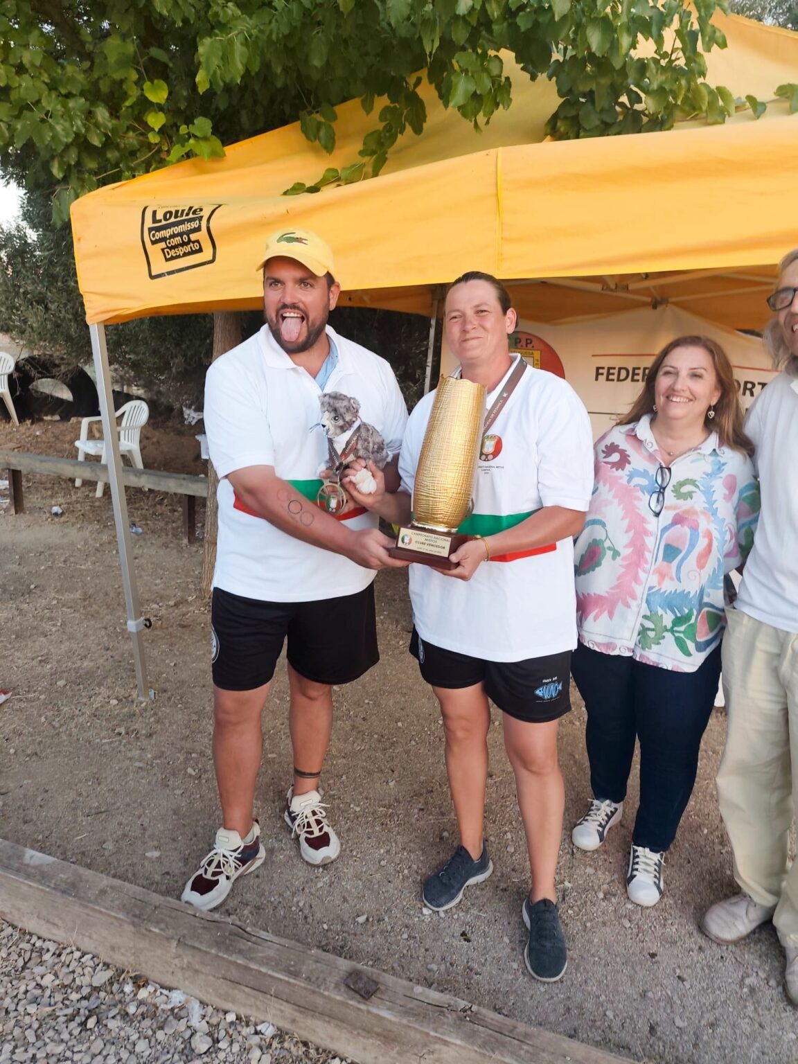 Vítor Peres e Ângela Diogo, do CCD Tavira, sagram-se campeões nacionais ...