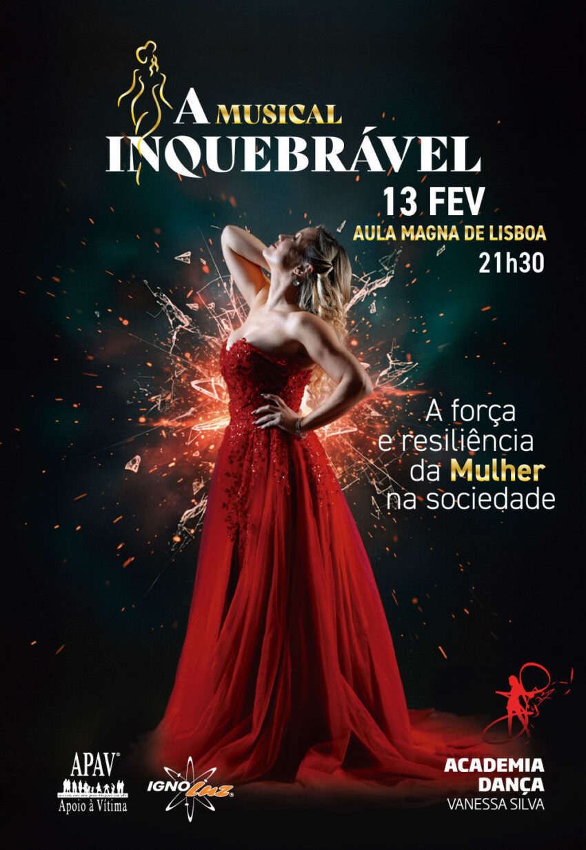 Kássio sobe ao palco da Aula Magna no musical “A Inquebrável” - Postal