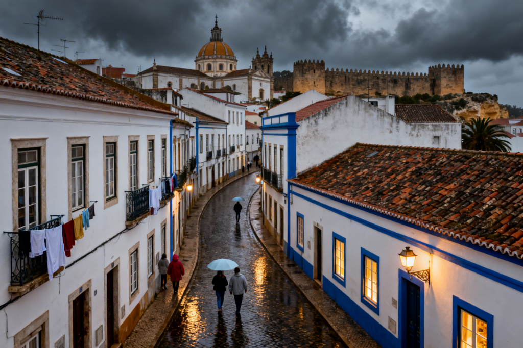 Chuva e oscilação de temperaturas marcam o tempo nestas zonas do ...